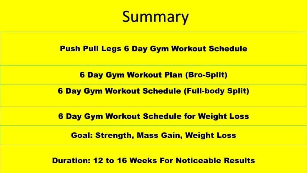 6 Day Gym Workout Schedule With PDF TheFitnessPhantom 6 Day Gym Workout Schedule With PDF TheFitnessPhantom