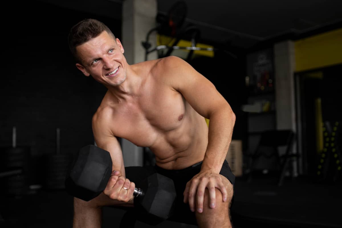 41 Single Dumbbell Exercises & Workout Routine w/PDF