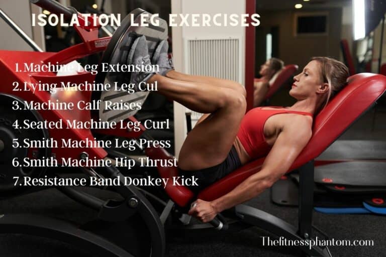 Ultimate List of Isolation Exercises by Body Part W/ PDF