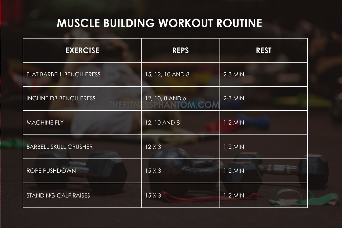 30 Day Muscle Building Workout Plan With Free PDF 30 Day Muscle Building Workout Plan With Free PDF