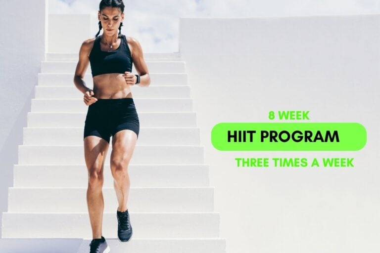 8 Week HIIT Program PDF (Three Days a Week) - The Fitness Phantom