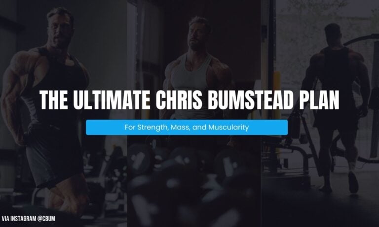 The Best 12-Week Chris Bumstead Workout Routine with PDF - The Fitness Phantom